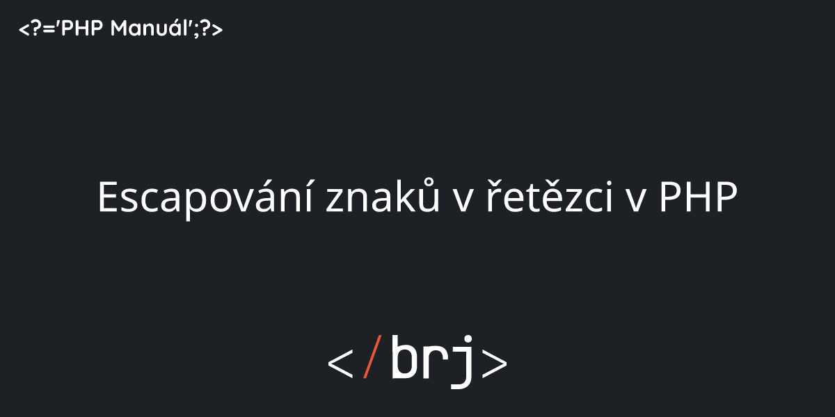 Escapar caracteres en una cadena en PHP